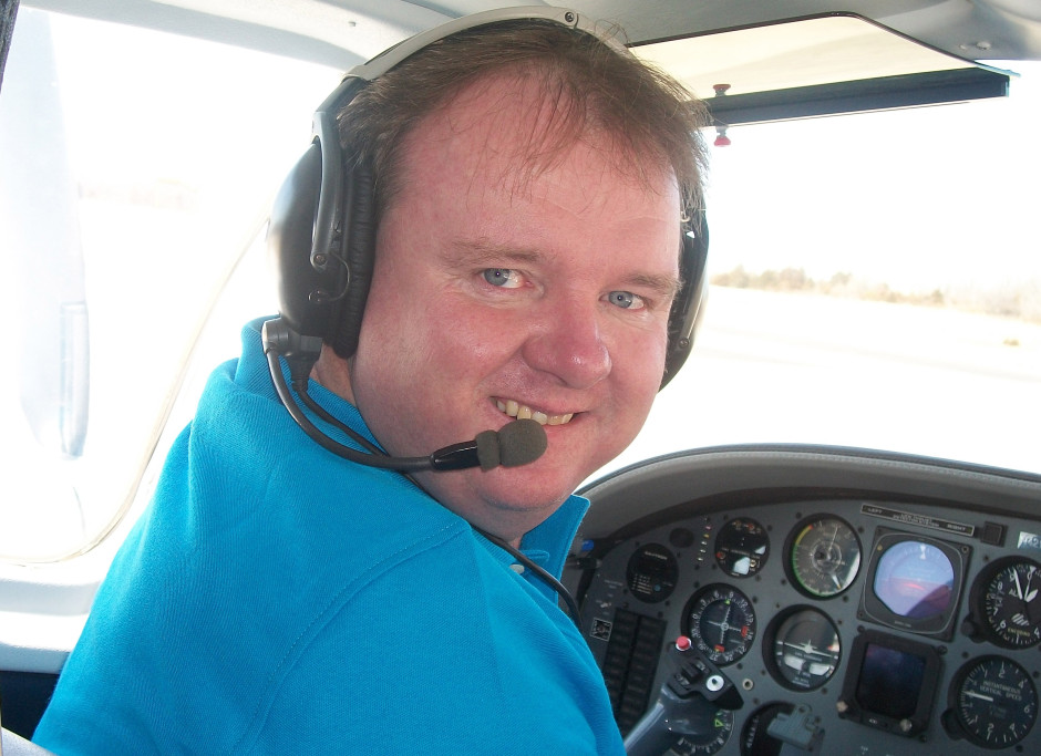Able Flight Pilot Randy Green Cockpit | Full Motion Initial Pilot Training